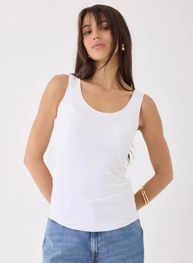 Soft Touch Merrow Edge Tank – Frances Kahn