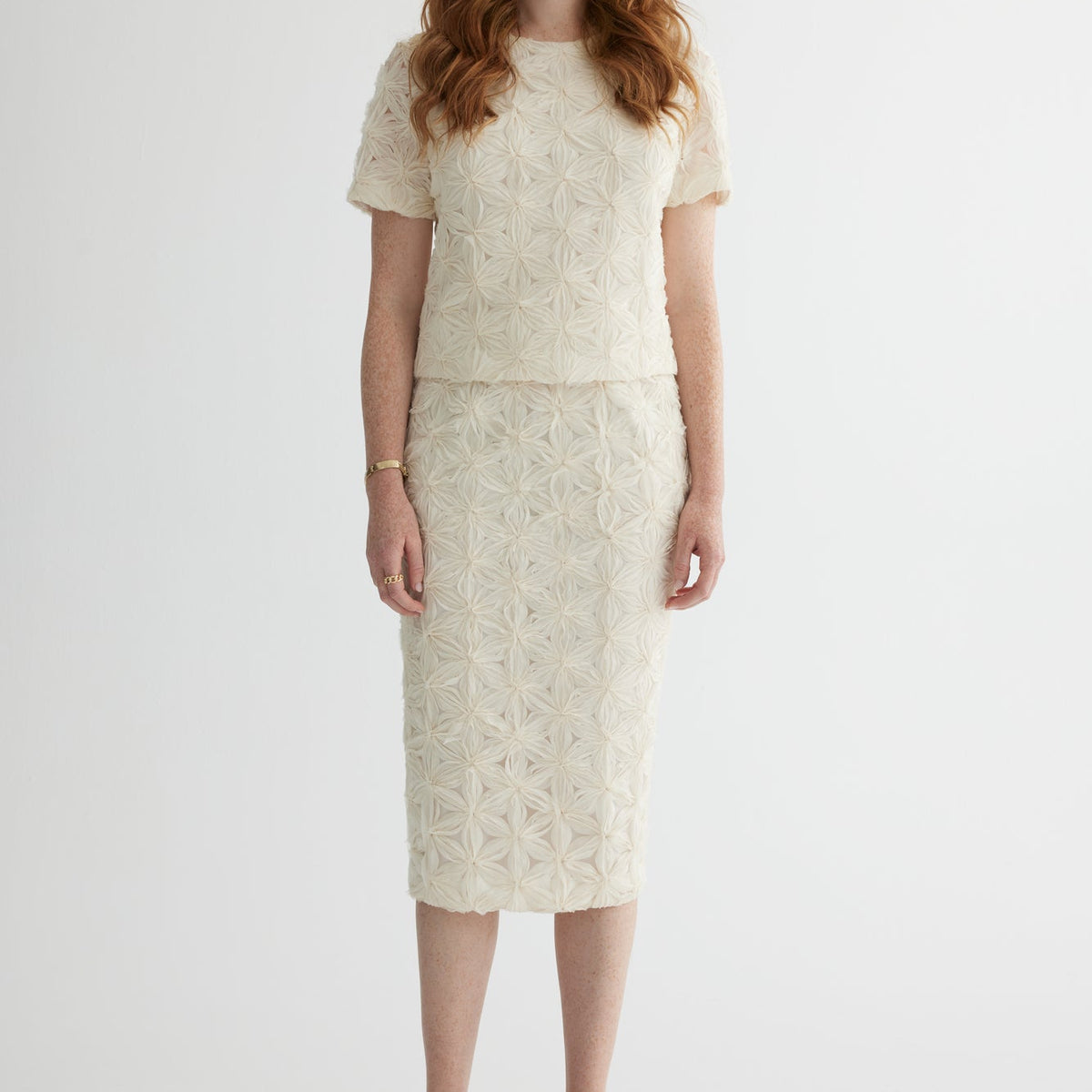Fancy Fleur pencil skirt – Frances Kahn