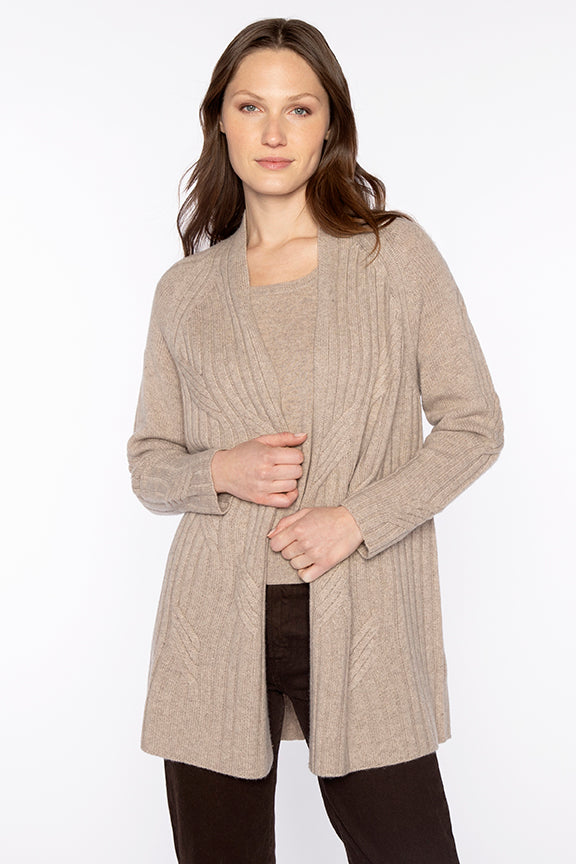 LUXE CABLE CARDIGAN – Frances Kahn