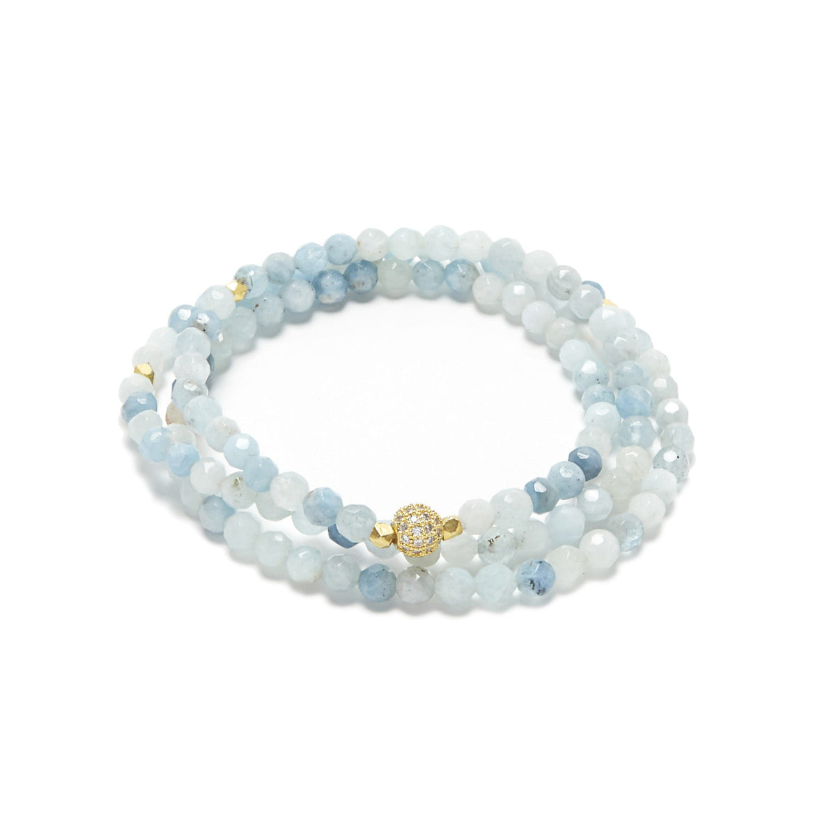 Triple Wrap - aquamarine – Frances Kahn